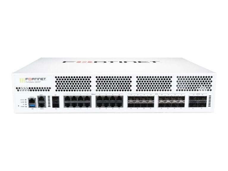 FortiGate 2600F – 4 x 100GE/40GE QSFP28 slots, 16 x 25GE/10GE SFP28 ...