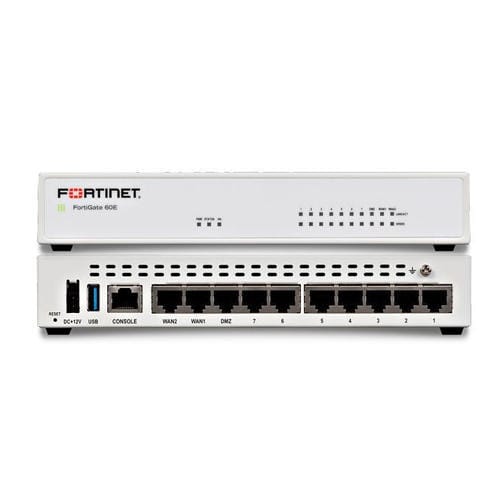 FortiGate 60F – Rugged – Ruggedized, 4 x GE RJ45 Switch ports, 2 x ...